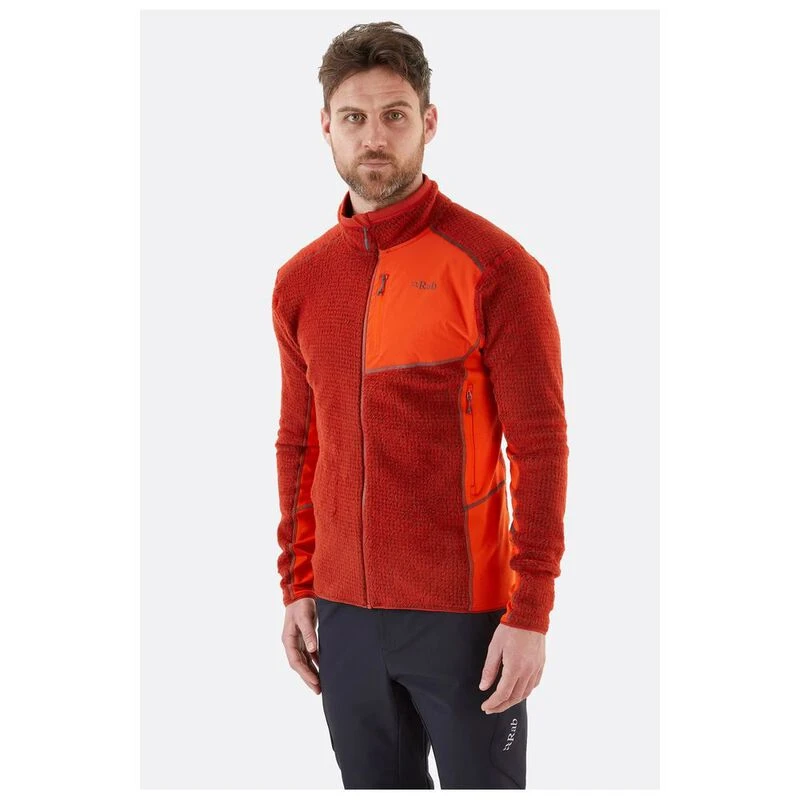 Rab Mens Syncrino HL Merino Blend Jacket (Red Clay) | Sportpursuit.com
