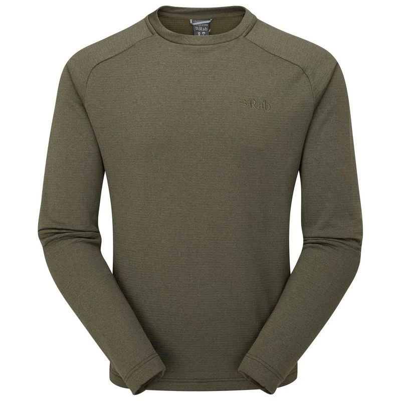 Rab Mens Graviton Pullover (Army) | Sportpursuit.com