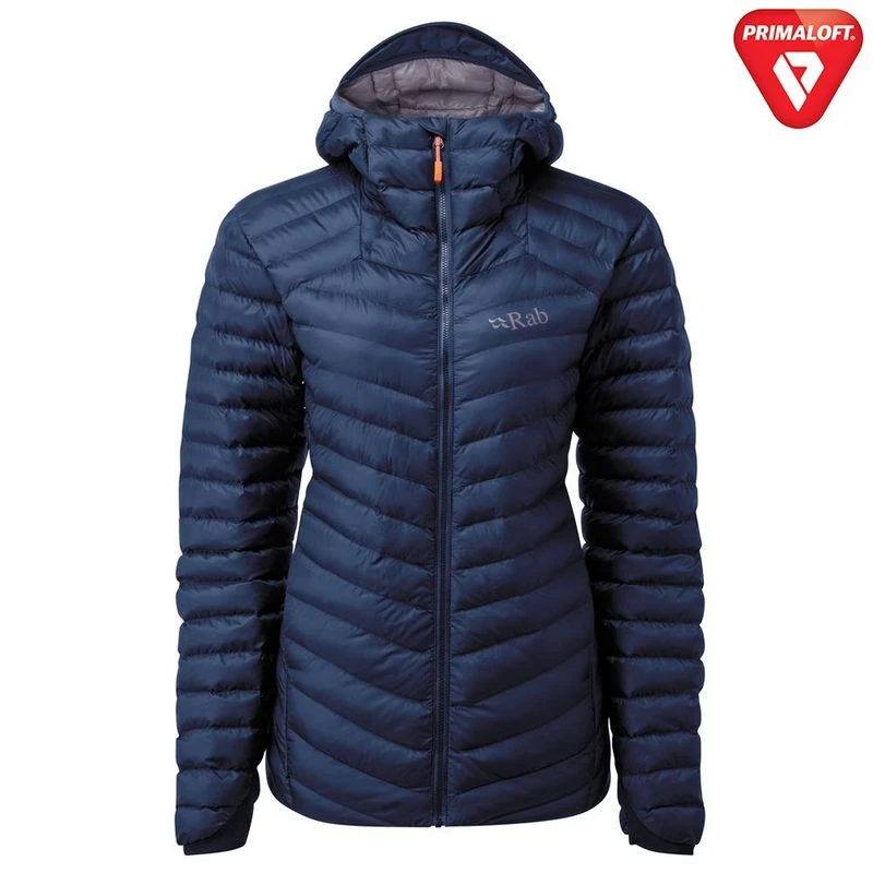 Rab Womens Cirrus Alpine Jacket (Patriot Blue) | Sportpursuit.com