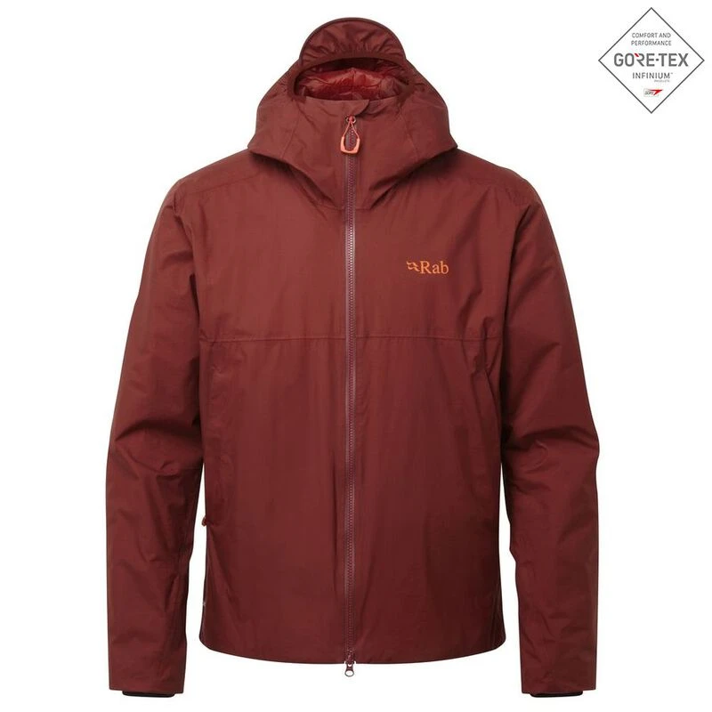Rab Mens Khroma Kharve GTX Infinium Jacket (Oxblood Red) | Sportpursui
