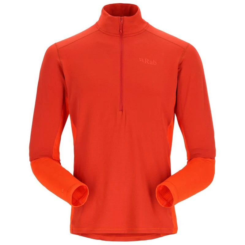 Rab Mens Conduit Pullover (Red Clay) | Sportpursuit.com