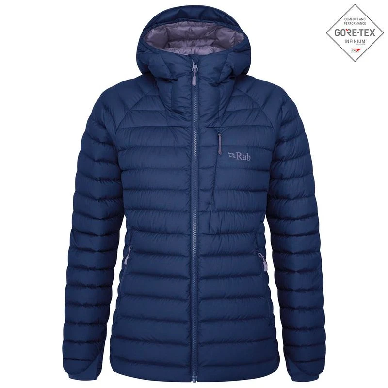 Rab Womens Infinity Microlight GTX Infinium Jacket (Patriot Blue) | Sp