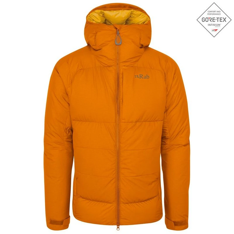Rab Mens Infinity GTX Infinium Jacket (Marmalade) | Sportpursuit.com
