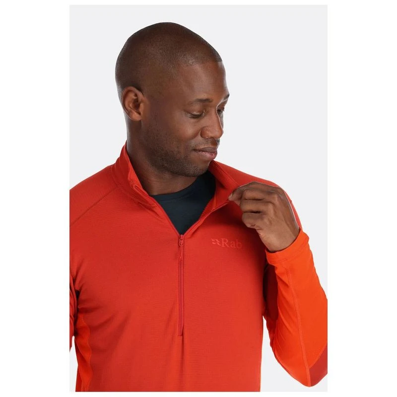 Rab Mens Conduit Pullover (Red Clay) | Sportpursuit.com