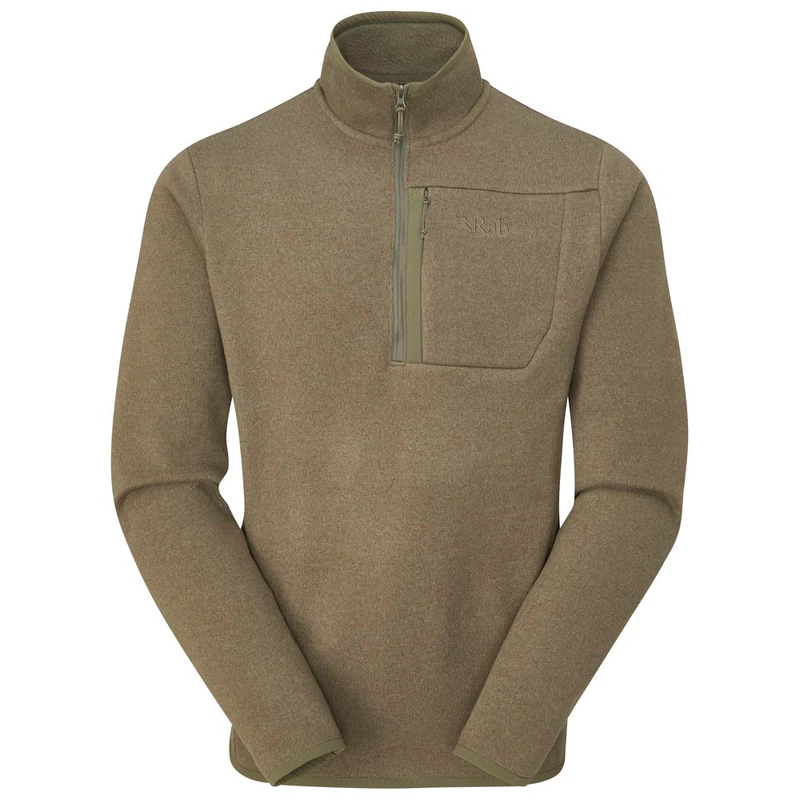 Rab Mens Ryvoan Fleece Pullover (Light Khaki) | Sportpursuit.com