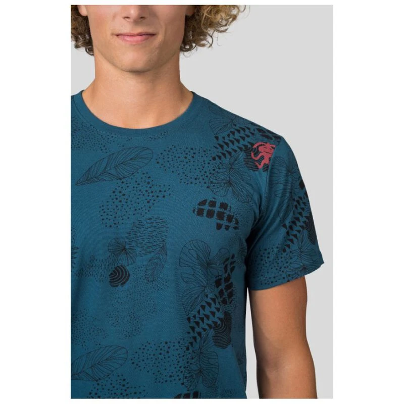 Rafiki Mens Slack Print Short Sleeve T-Shirt (Dark Blue) | Sportpursui