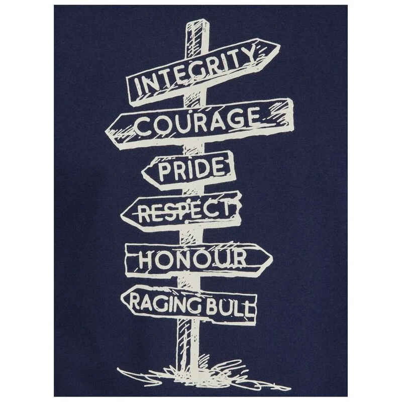 RagingBull Mens Sign Post T-Shirt (Navy) | Sportpursuit.com