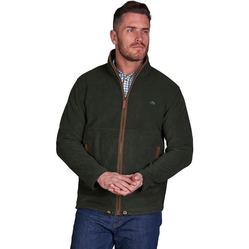 Raging Bull Mens Fleece Jacket (Forest) | Sportpursuit.com