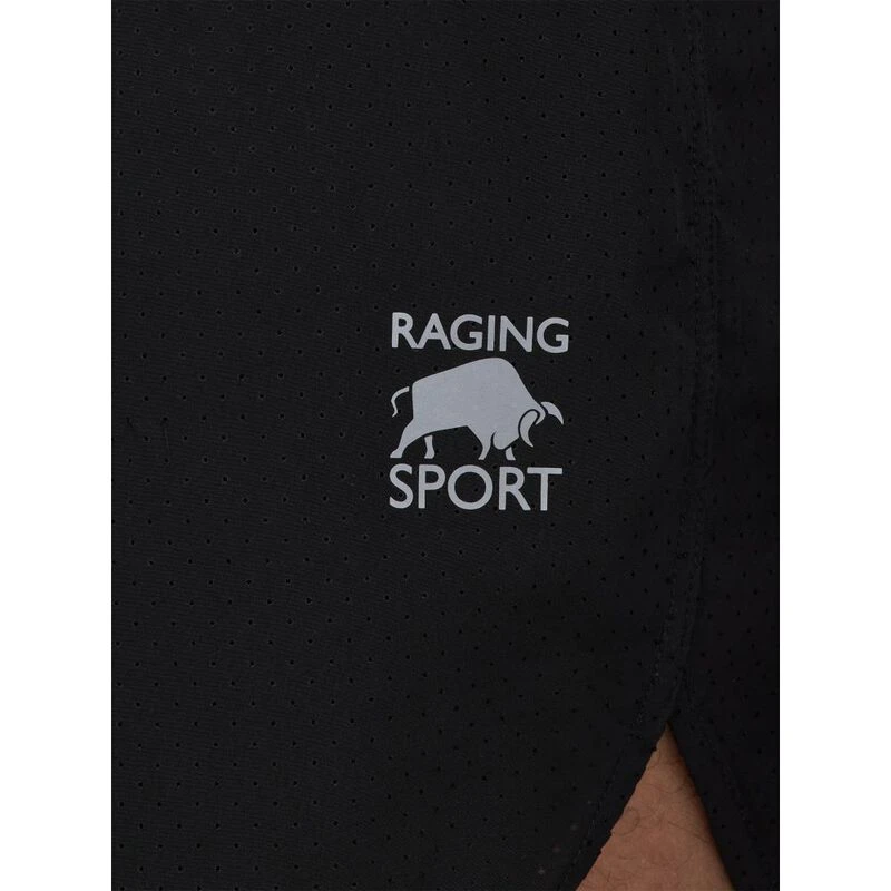 Raging Bull Mens Performance Running Shorts (Black) | Sportpursuit.com