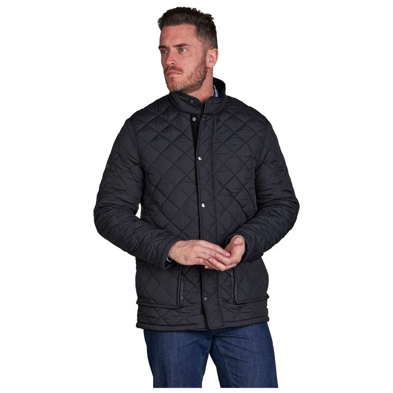 Raging Bull Mens Quilted Jacket (Black) | Sportpursuit.com