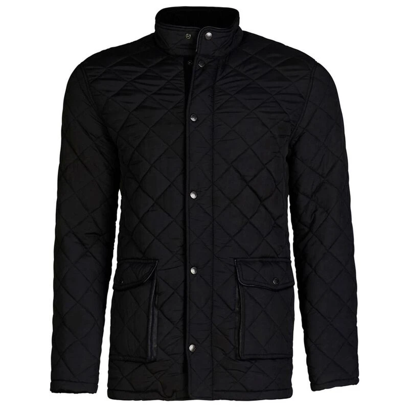Raging Bull Mens Quilted Jacket (Black) | Sportpursuit.com
