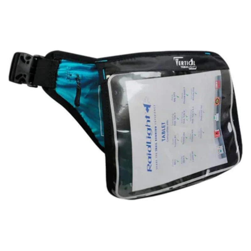 Raidlight Tablet Belt (Black/Electric Blue) | Sportpursuit.com