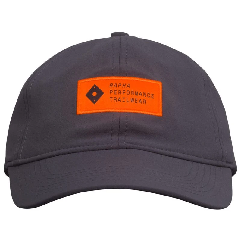 Rapha Trail Lightweight Hat (Grey/Orange) | Sportpursuit.com