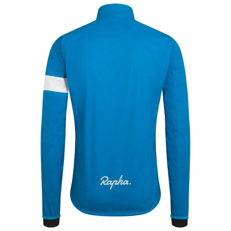 Rapha Mens Core Rain II Jacket (Blue/White) | Sportpursuit.com