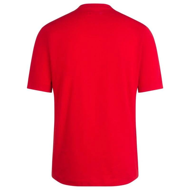 Rapha Mens Logo T-Shirt (Dark Red) | Sportpursuit.com