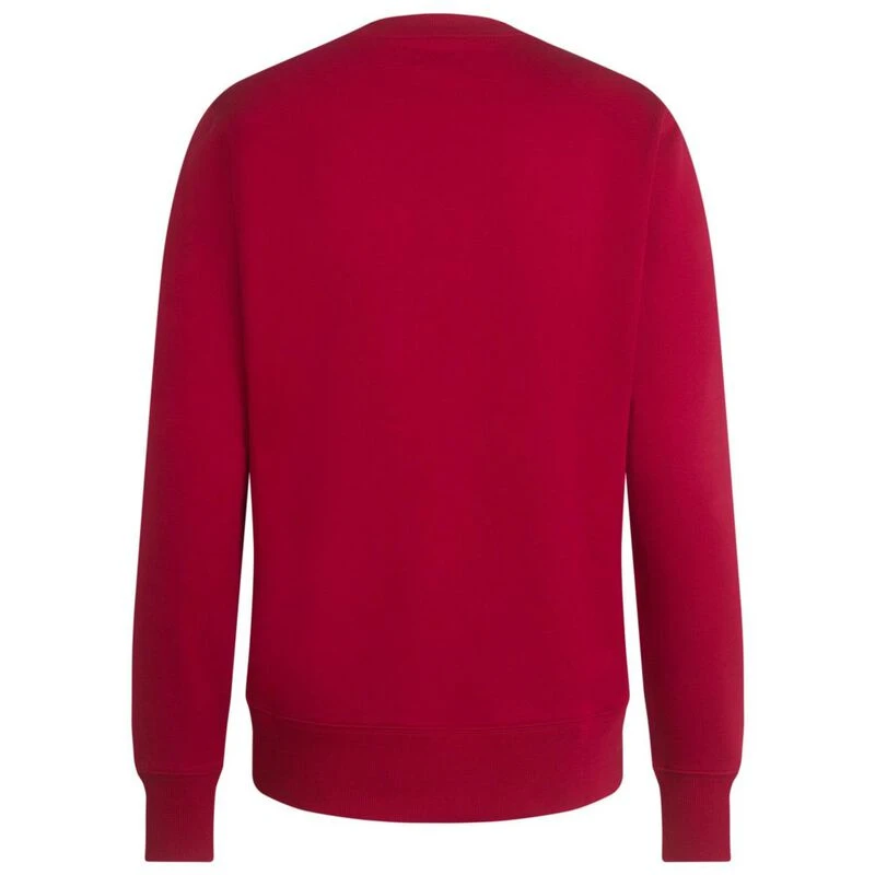 Rapha Mens Logo Sweatshirt (Dark Red/Red) | Sportpursuit.com