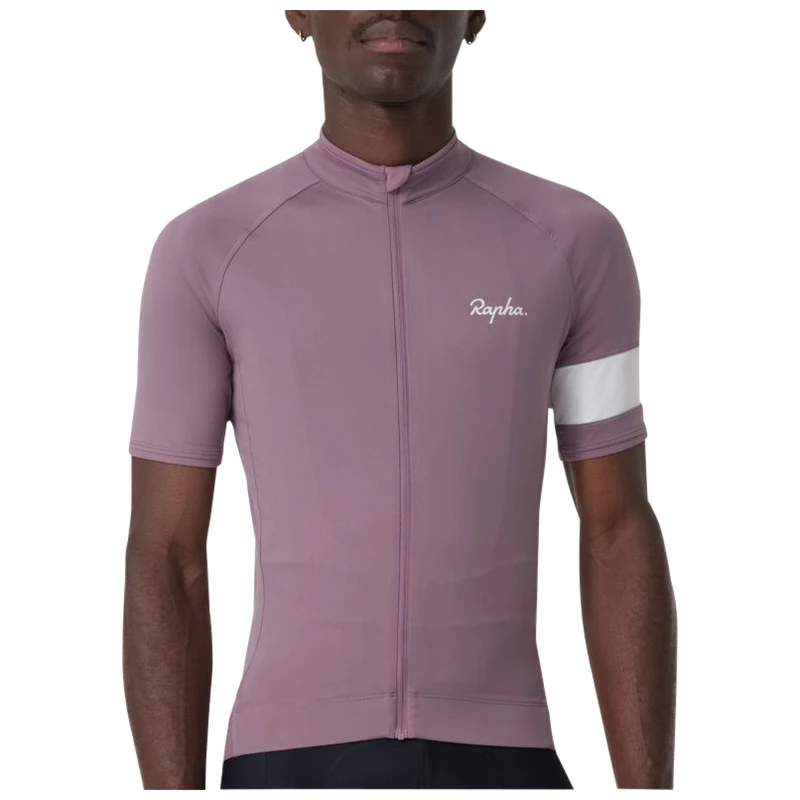 Rapha Mens Core Jersey (Pale Purple/White) | Sportpursuit.com