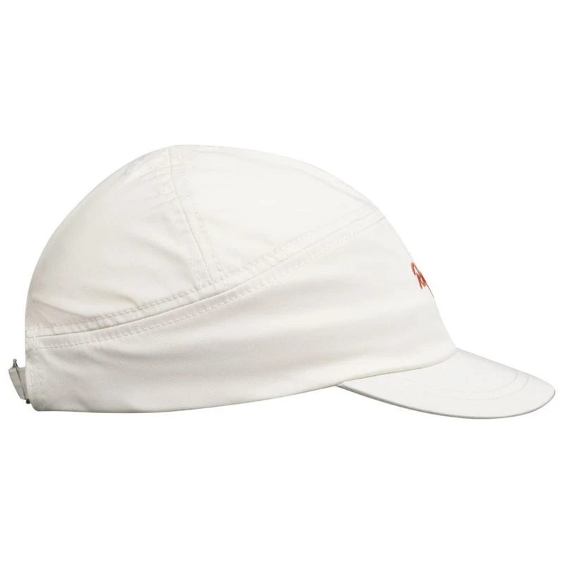 Rapha Logo Hat (Off-White Marl/Brick) | Sportpursuit.com