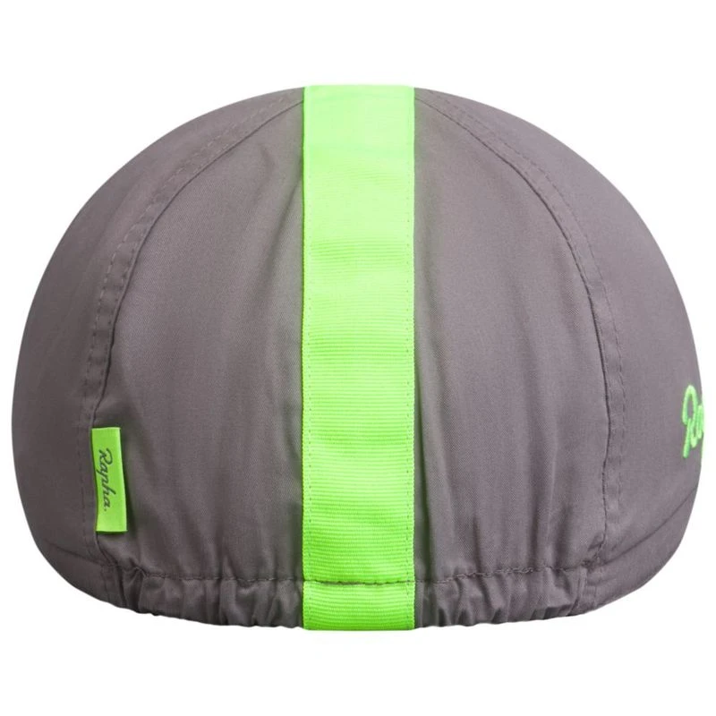 Rapha Rapha II Hat (Mushroom /Fluroescent Green) | Sportpursuit.com