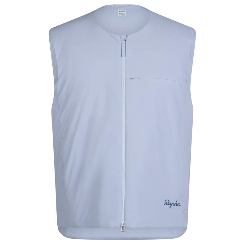 Rapha Mens Insulated Gilet (Arctic/Deep Blue) | Sportpursuit.com