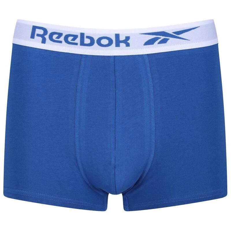 Reebok Mens Everyday Boxers (7 Pack - Vector Navy/Blue/Grey Marl/White