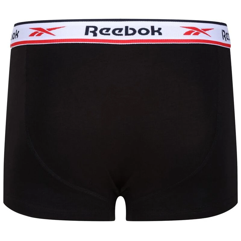 Reebok Mens Everyday Boxers (7 Pack - Black/Grey Marl/White) | Sportpu
