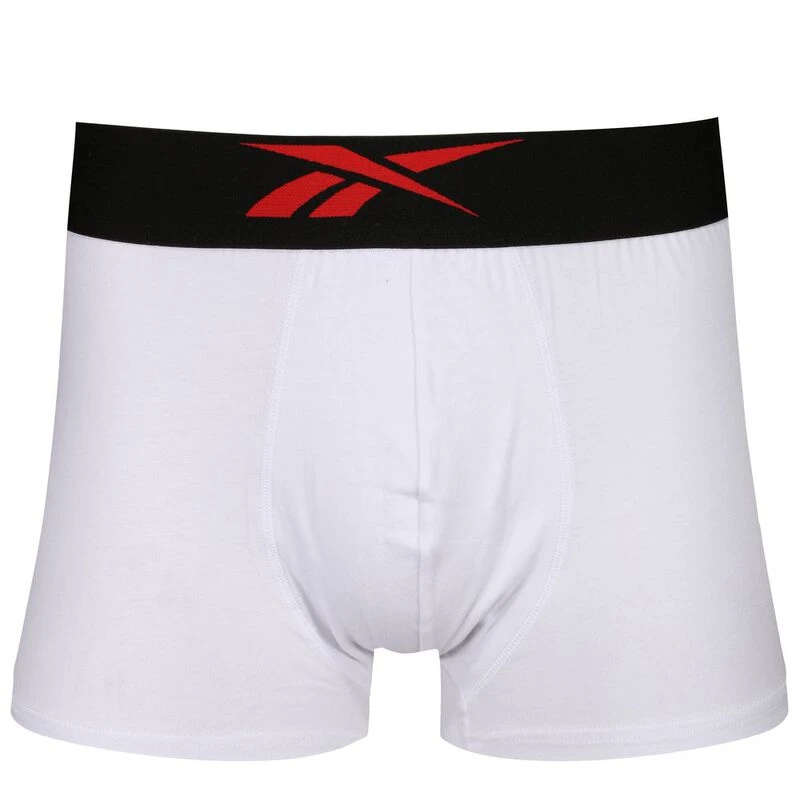 Reebok Mens Sport Boxers (5 Pack - Blacks/Whites/Grey Marl) | Sportpur