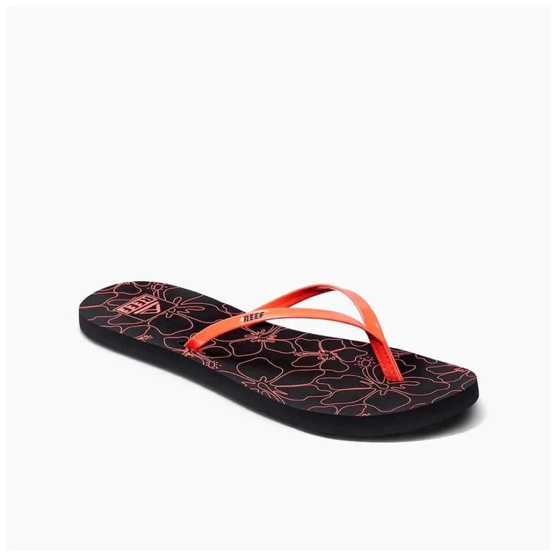 Reef Womens Bliss-Full Flip Flops (Hibiscus) | Sportpursuit.com