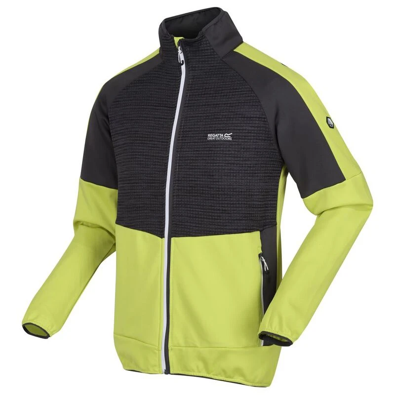 Regatta Mens Yare VII Jacket (Green Algae/Seal Grey) | Sportpursuit.co