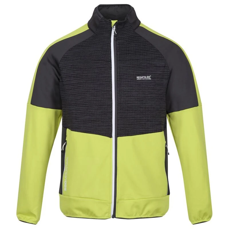 Regatta Mens Yare VII Jacket (Green Algae/Seal Grey) | Sportpursuit.co