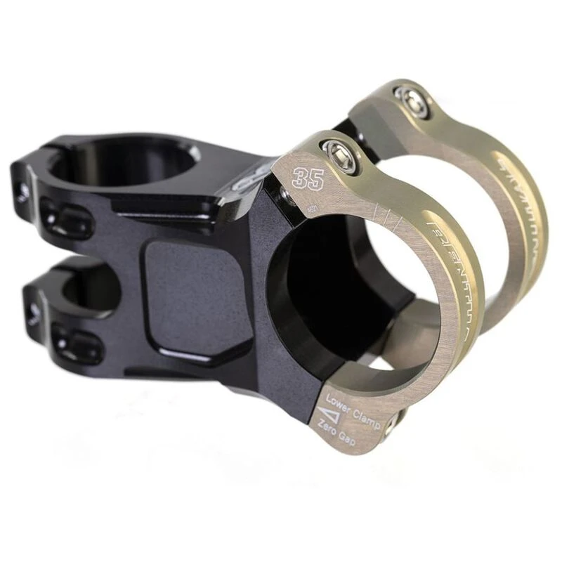 Renthal Apex Stem 35mm Stem (Black/Gold) | Sportpursuit.com