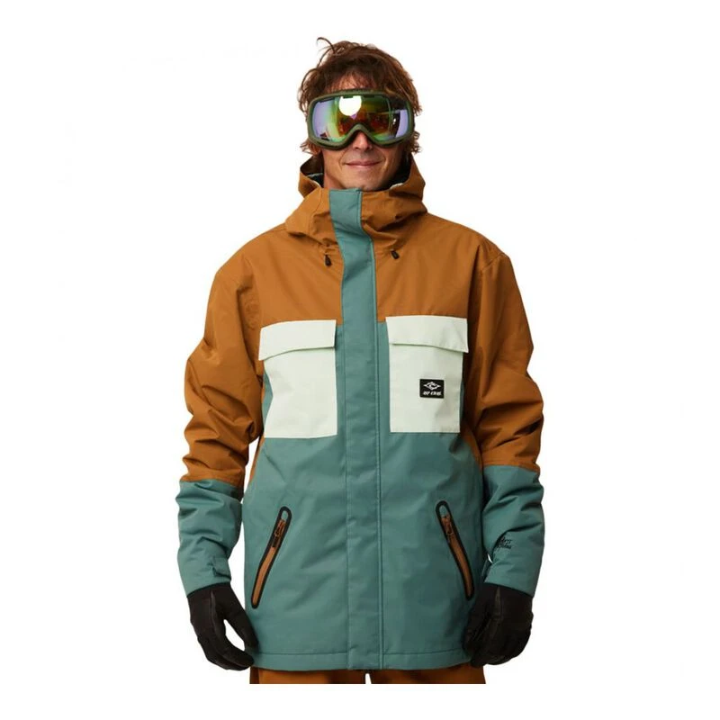 Ripcurl Mens Pinnacle Jacket (Yellow) | Sportpursuit.com