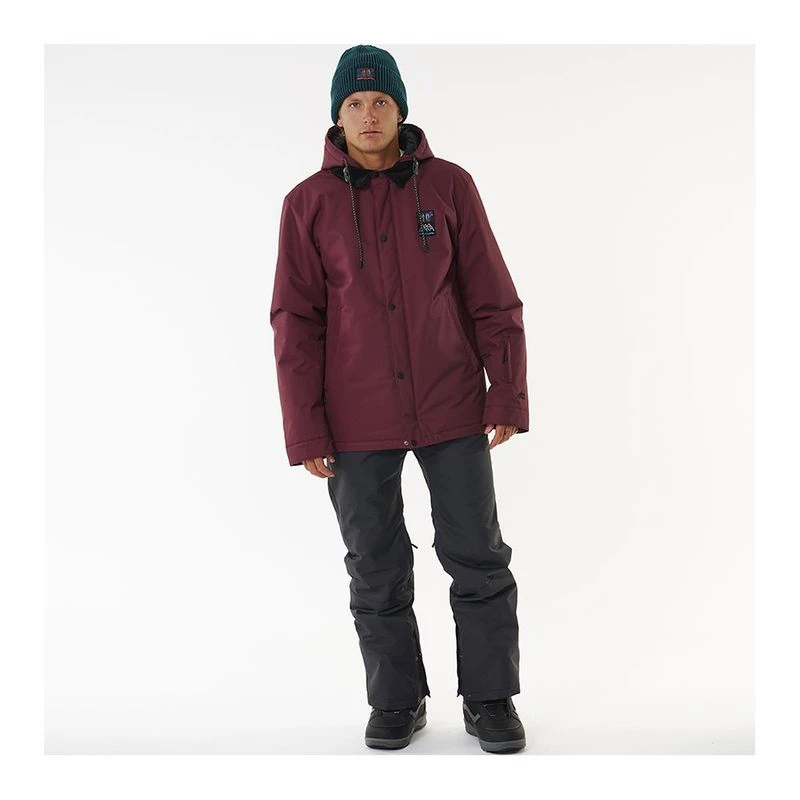 Ripcurl Mens Coaches 10K/10K Jacket (Red) | Sportpursuit.com