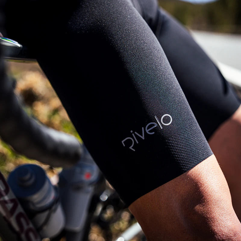 Rivelo Mens Forcella Race Bib Shorts (Black/Black) | Sportpursuit.com