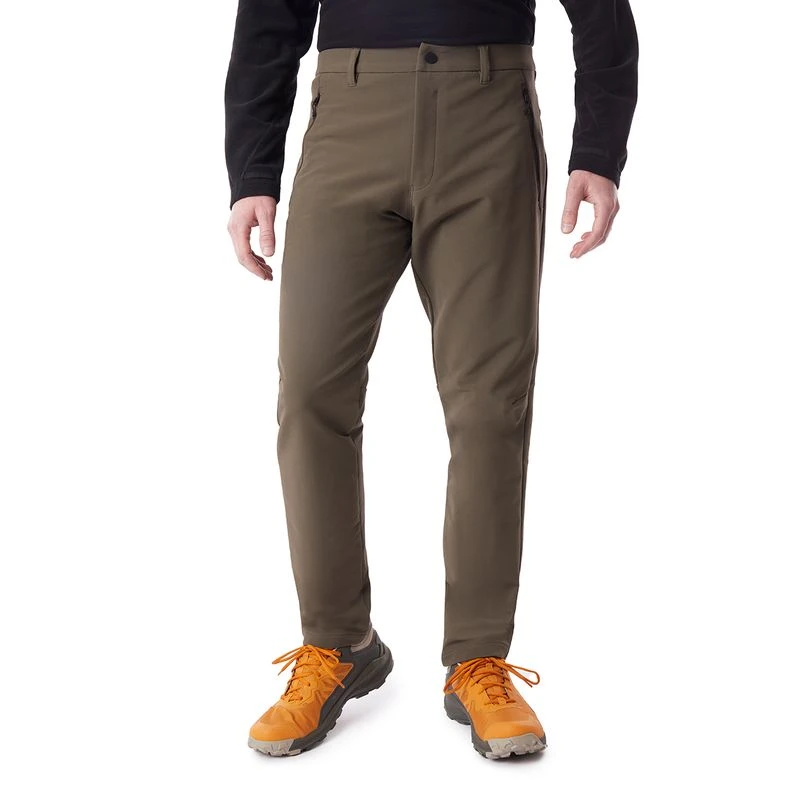 Rohan Mens Striders Lightweight Trousers (Dark Olive Brown) | Sportpur