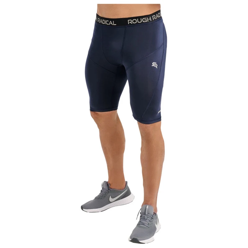 Rough Radical Mens Tight Shorts (Navy Blue) | Sportpursuit.com