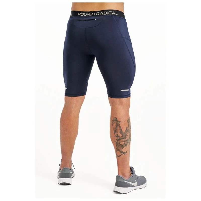 Rough Radical Mens Tight Shorts (Navy Blue) | Sportpursuit.com
