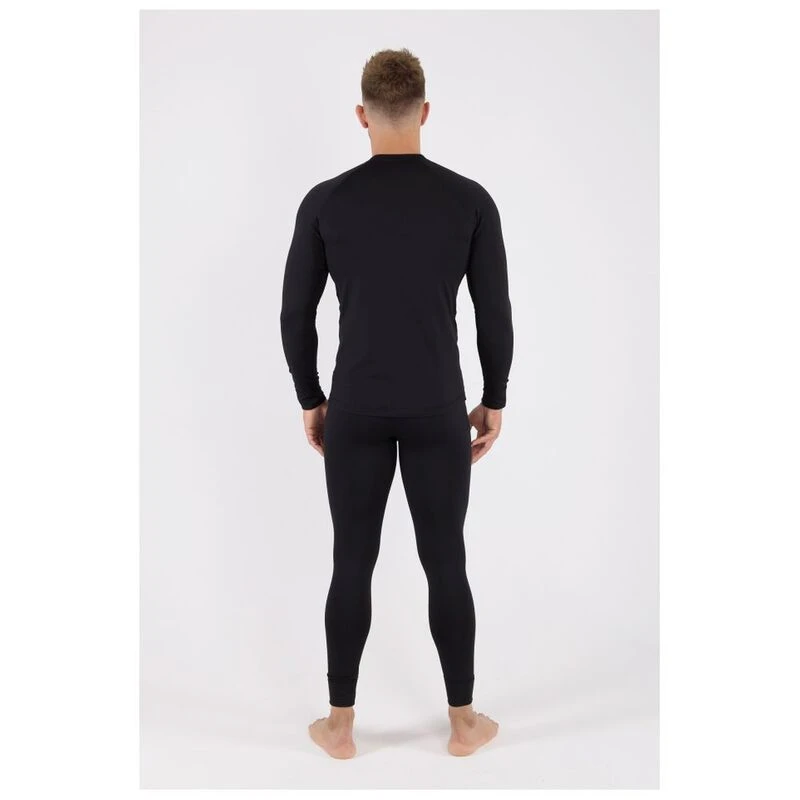 Rough Radical Mens Warm Base Layer Set (Black) | Sportpursuit.com