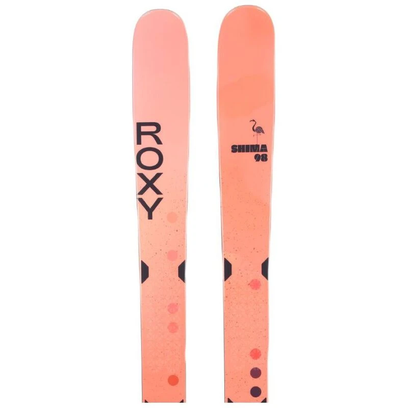 Roxy Womens Shima 98 Freeride Skis (Orange) | Sportpursuit.com
