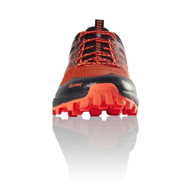 Salming Mens Elements 3 2020 Running Shoes (Black/Orange) | Sportpursu