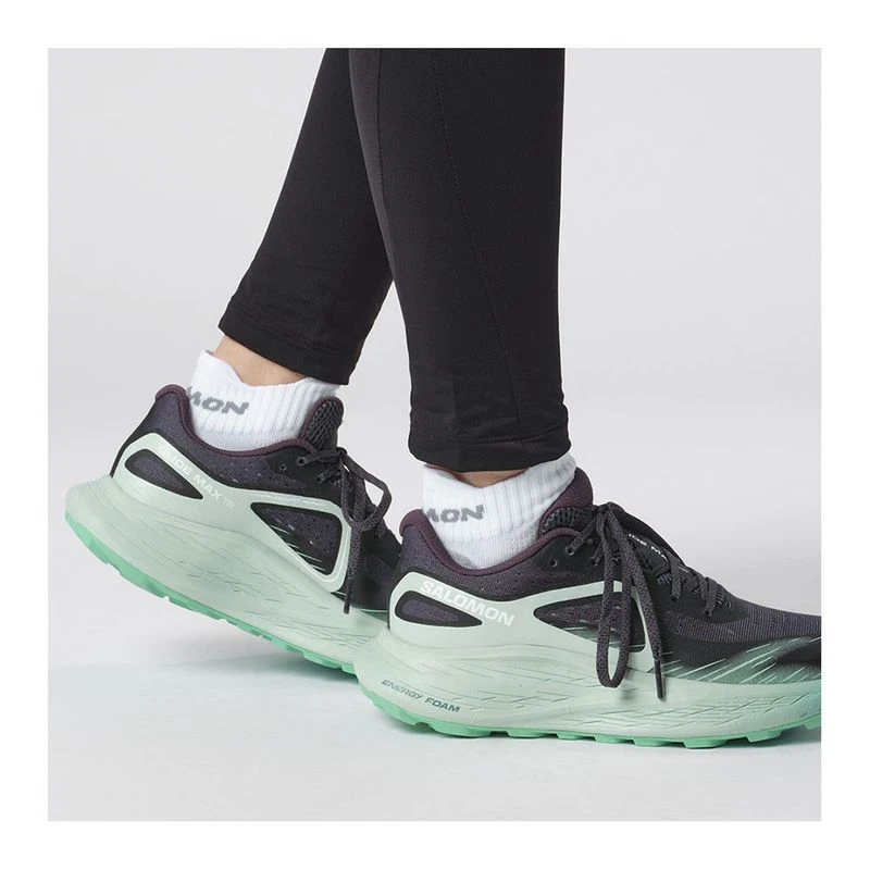 Salomon Womens Glide Max TR Trail Running Shoes (Green) | Sportpursuit