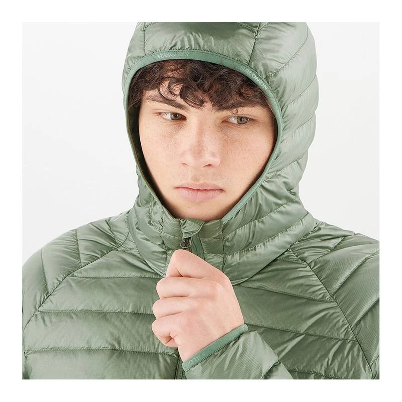 Salomon Mens Elixir Micro Jacket (Green) | Sportpursuit.com