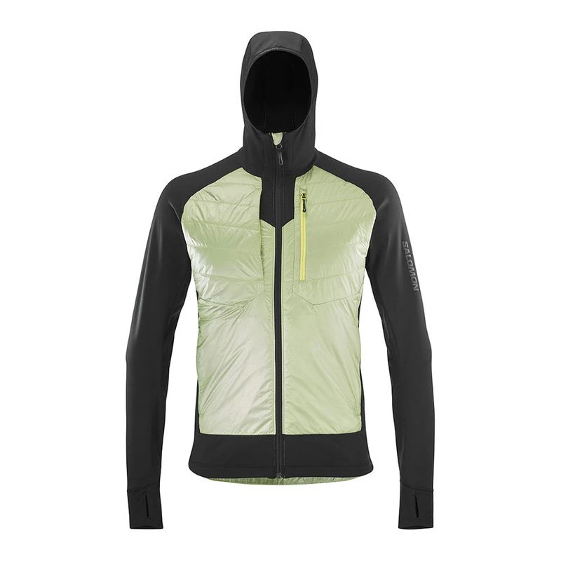 Salomon Mens Elixir Hybrid Jacket (Yellow) | Sportpursuit.com