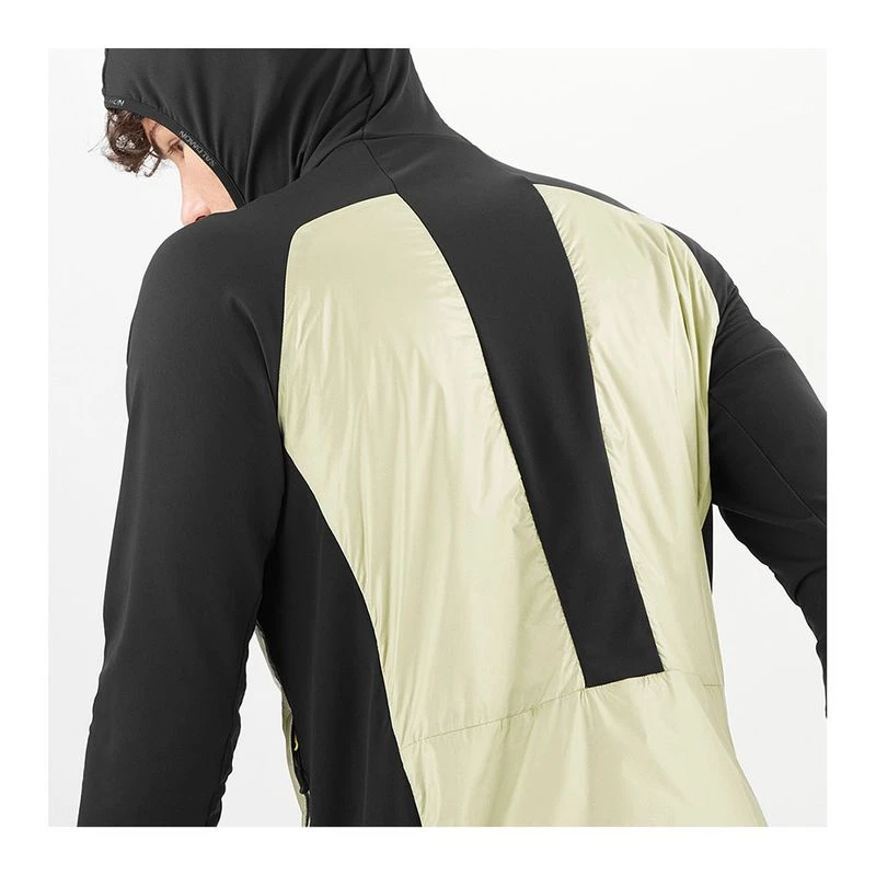 Salomon Mens Elixir Hybrid Jacket (Yellow) | Sportpursuit.com