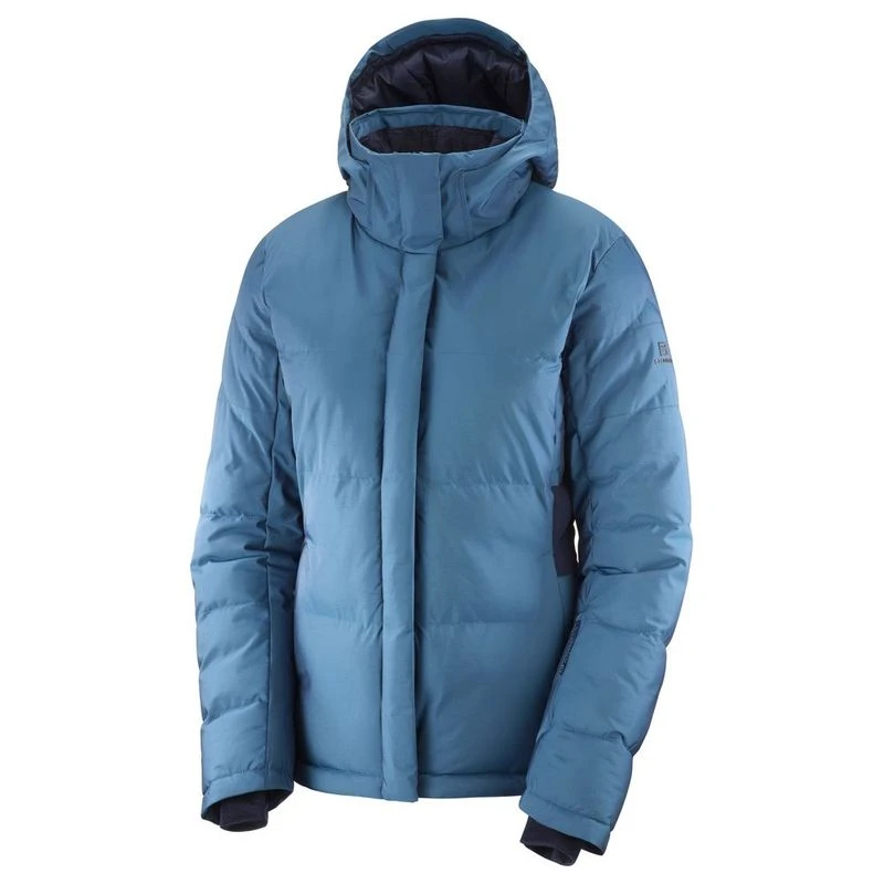 Salomon Womens Stormgloss Shell Jacket (Lyons Blue) | Sportpursuit.com