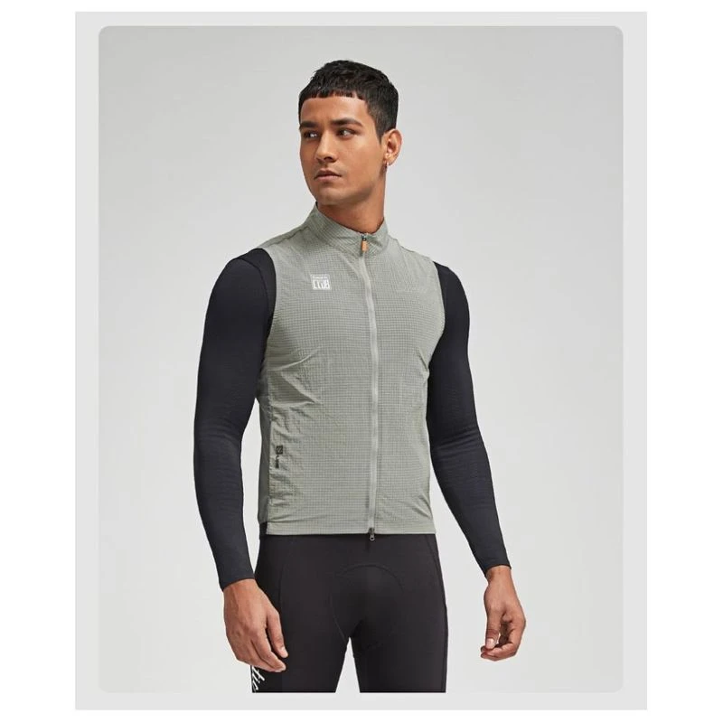 Santic Mens TEN Gilet (Grey) | Sportpursuit.com