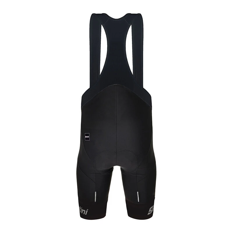 Santini Mens Noir Git Padding Bib Shorts (Black) | Sportpursuit.com