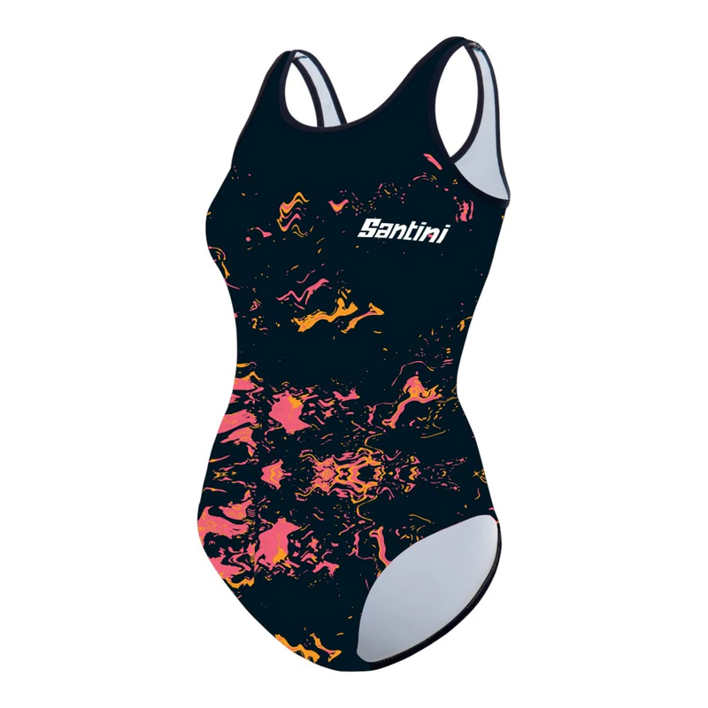 Santini Maillots de bain Custom Ariel (Bleu) | privatesportshop.fr