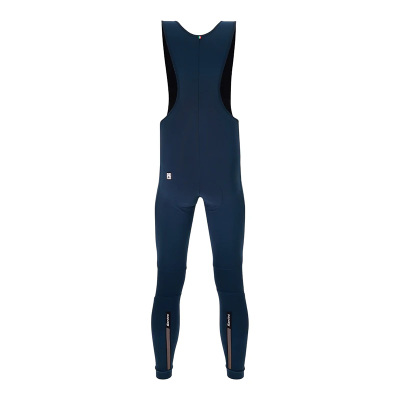 Santini Mens Prime Bib Tights (Blue) | Sportpursuit.com