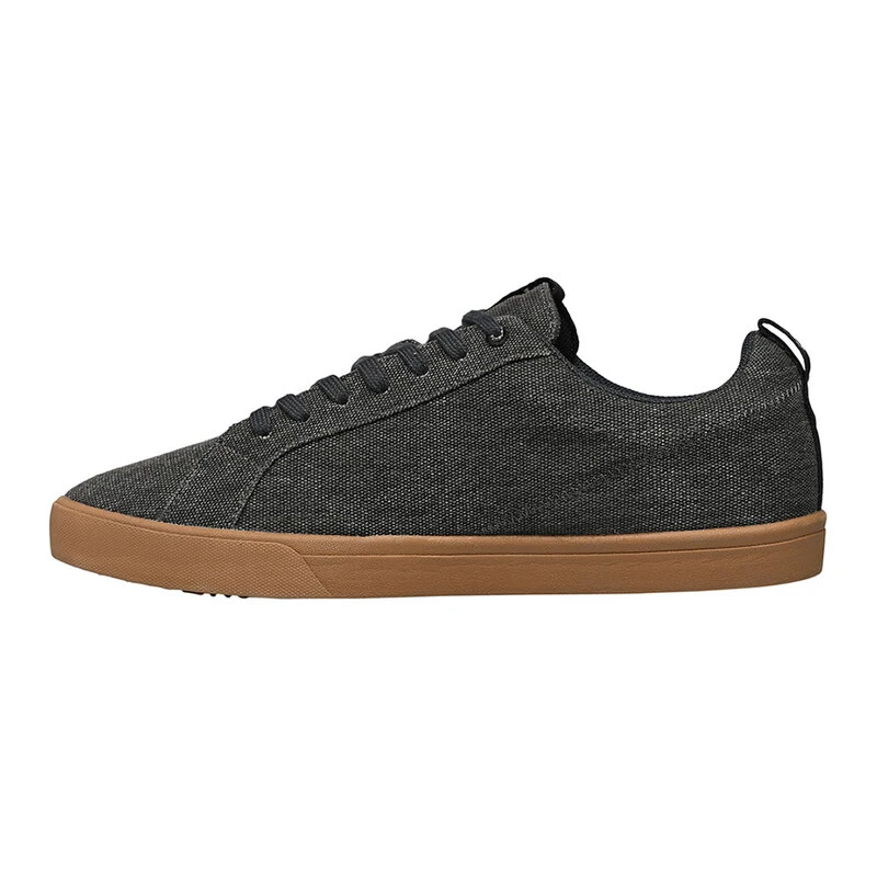 Saola Mens Cannon Canvas Casual Shoes (Dark Grey) | Sportpursuit.com